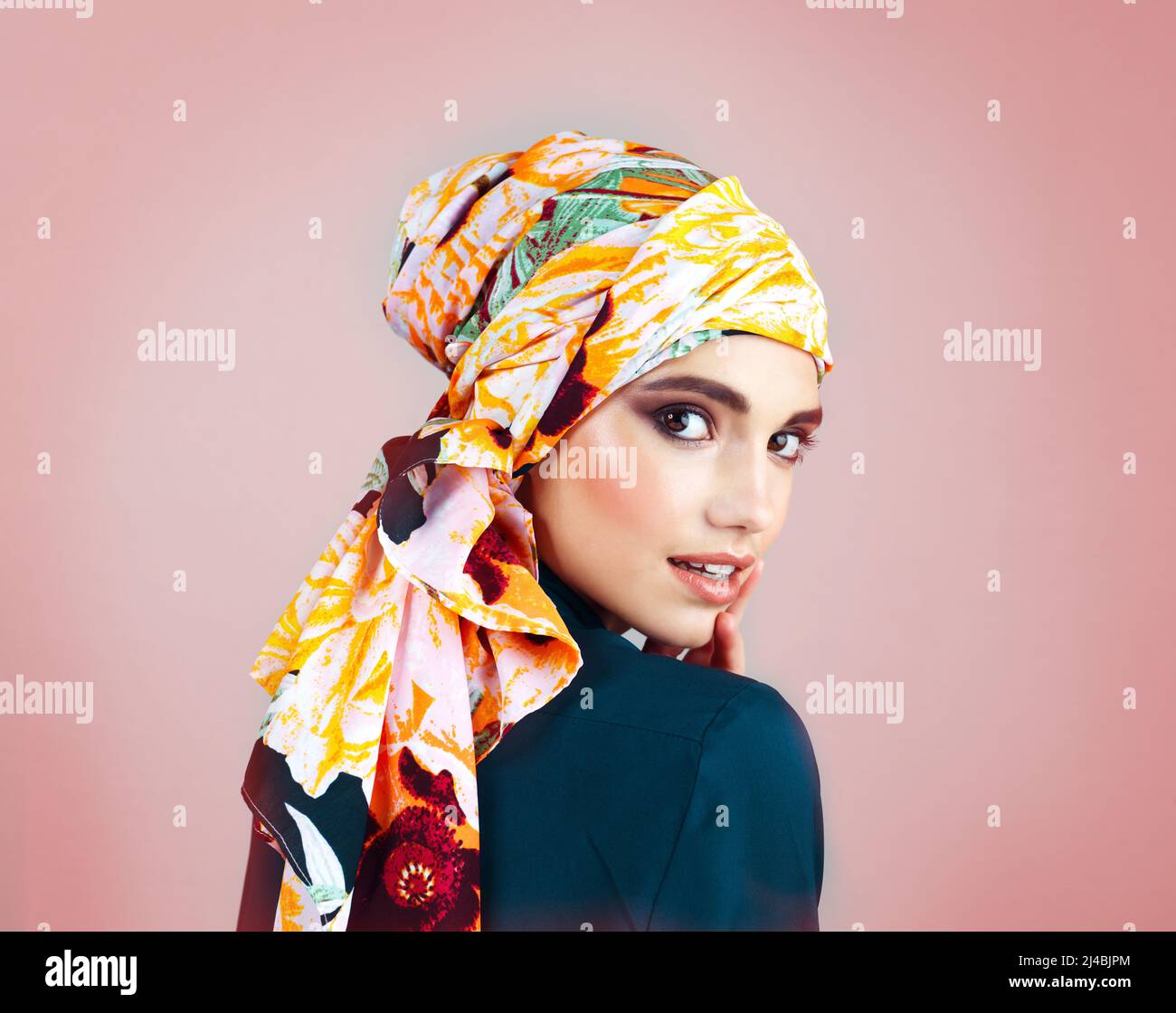 Confidence brings out the beauty. Studio portrait of a confident young ...
