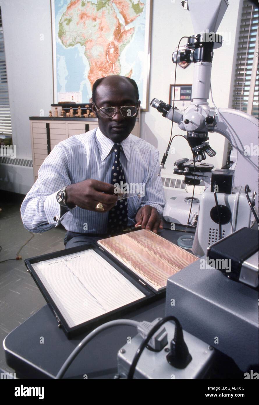 Edward S. Ayensu, Ghanian scientist and economist Stock Photo - Alamy