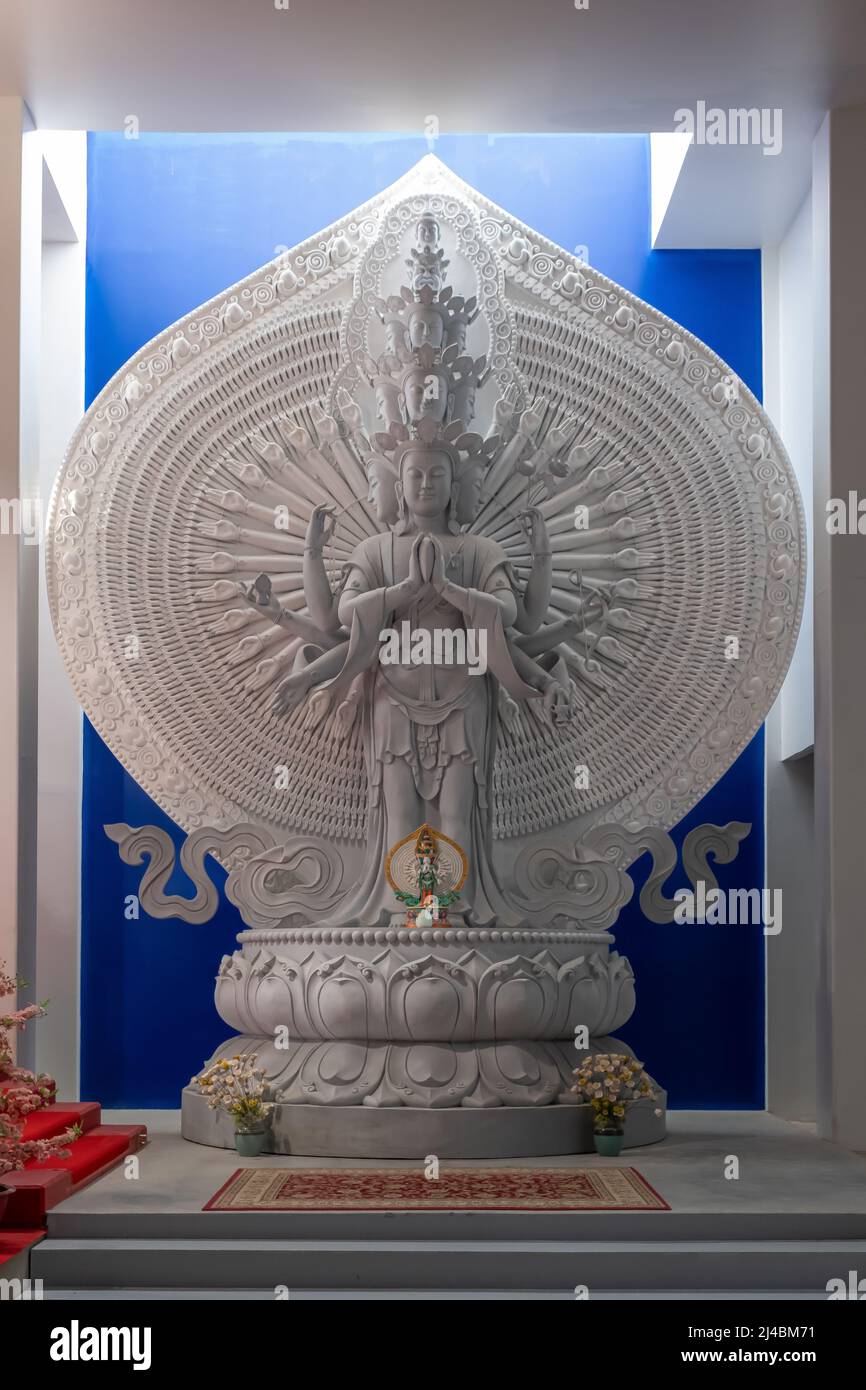 1000 Arm Chenrezig, Great Stupa of Universal Compassion, Bendigo Stock ...