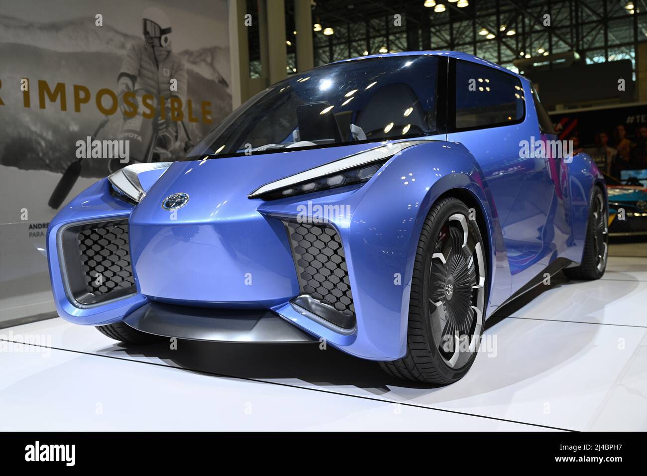 The Toyota Rhombus Concept during the 2022 New York International Auto ...