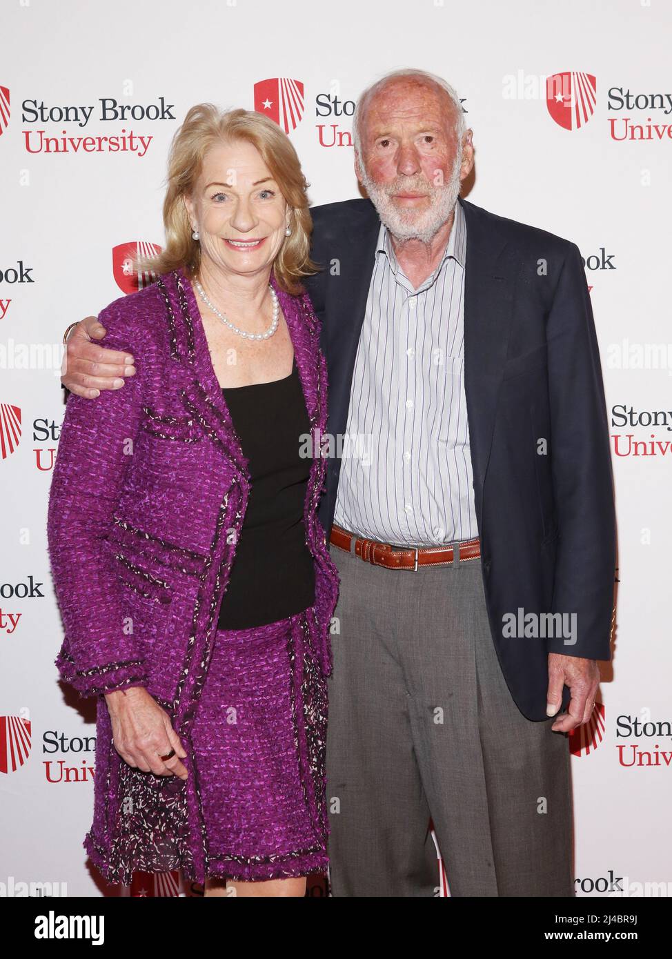 Marilyn Hawrys Simons and James H. Simons attend the Stars Of Stony ...