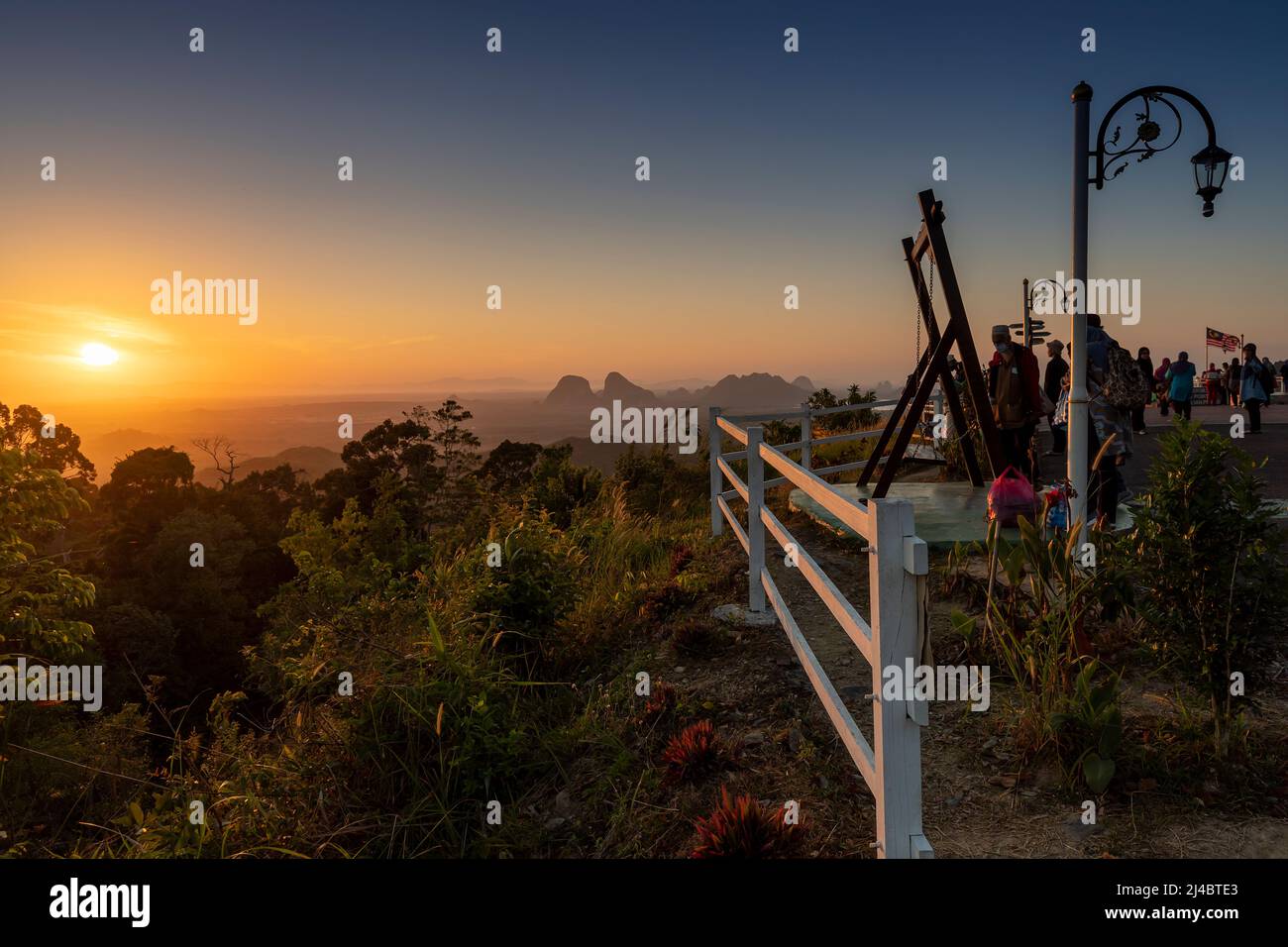 Wang Kerian view Point at Perlis state of Malaysia Stock Photo - Alamy