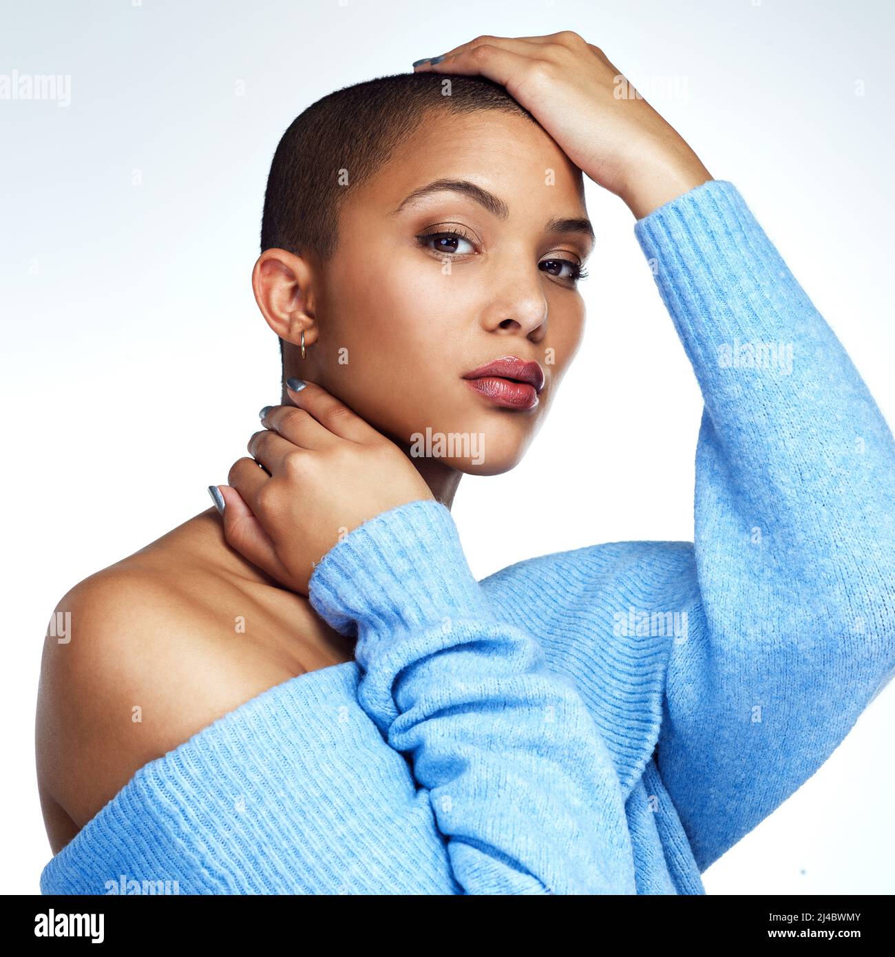 Beauty has many faces and comes in different forms. Studio shot of an ...