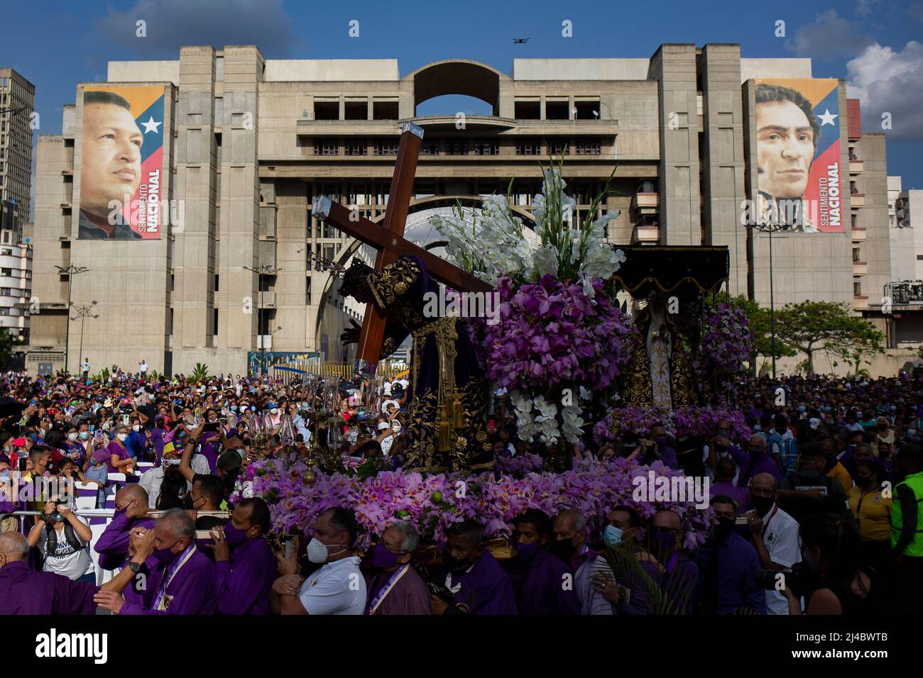 Procession of the nazareno de san pablo hi-res stock photography and ...