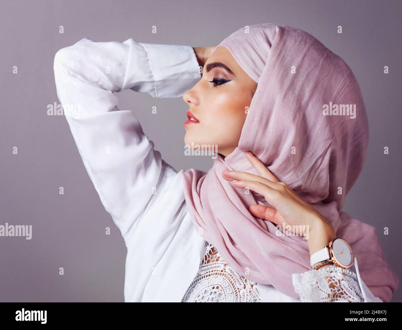 Making it look easy everyday. Studio shot of a confident young woman ...
