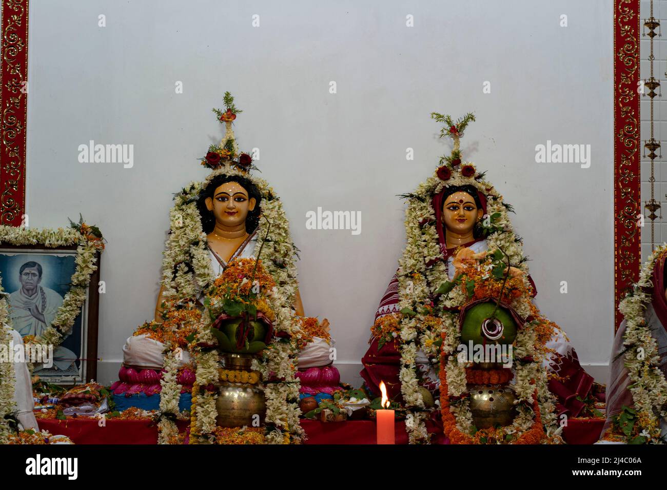 Canning, India. 10th Apr, 2022. The Harisava kirtan is being celebrated ...