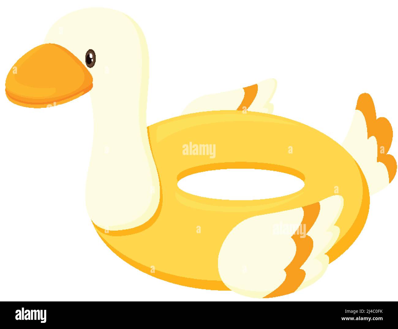 Set of inflatable toy for pool element illustration Stock Vector Image ...