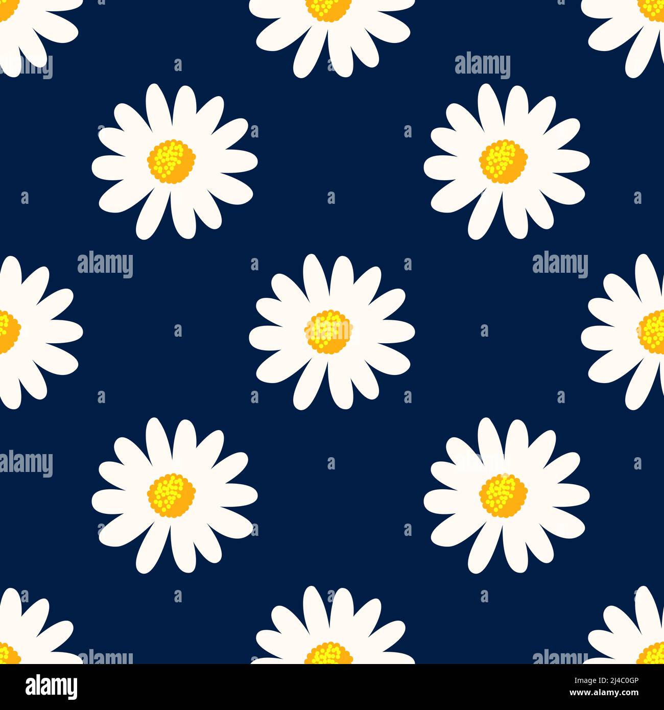 Dark chamomile plant Stock Vector Images - Alamy