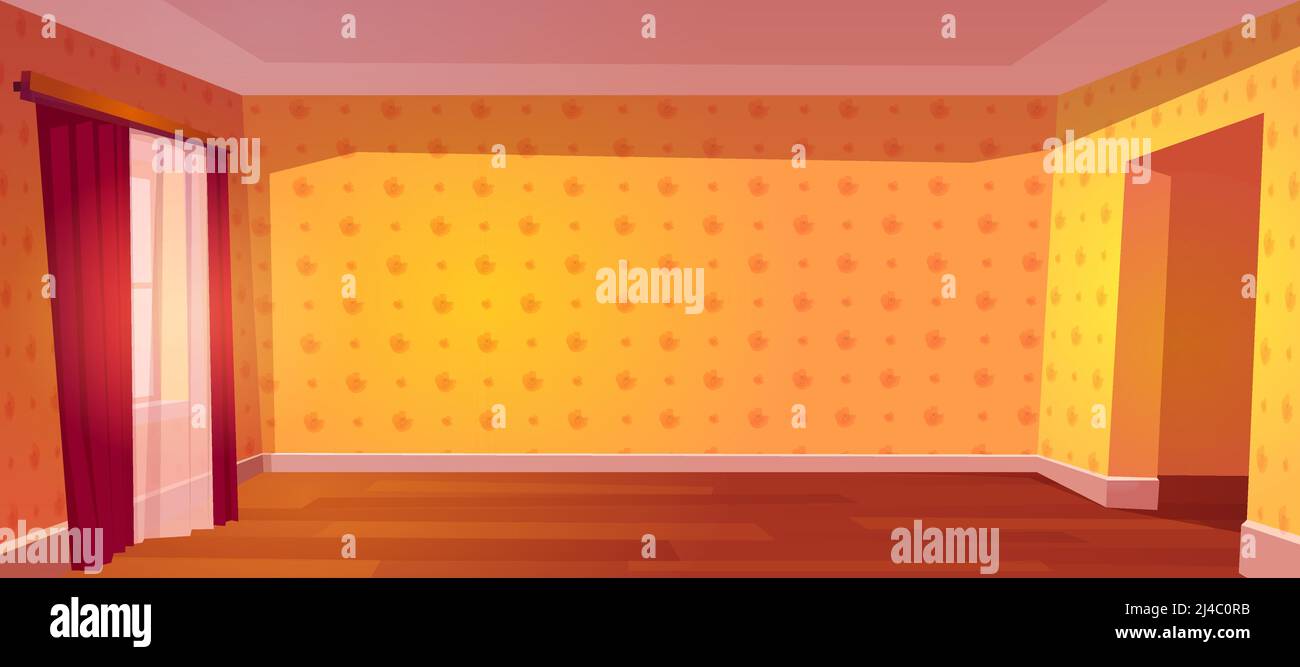 empty bedroom background cartoon