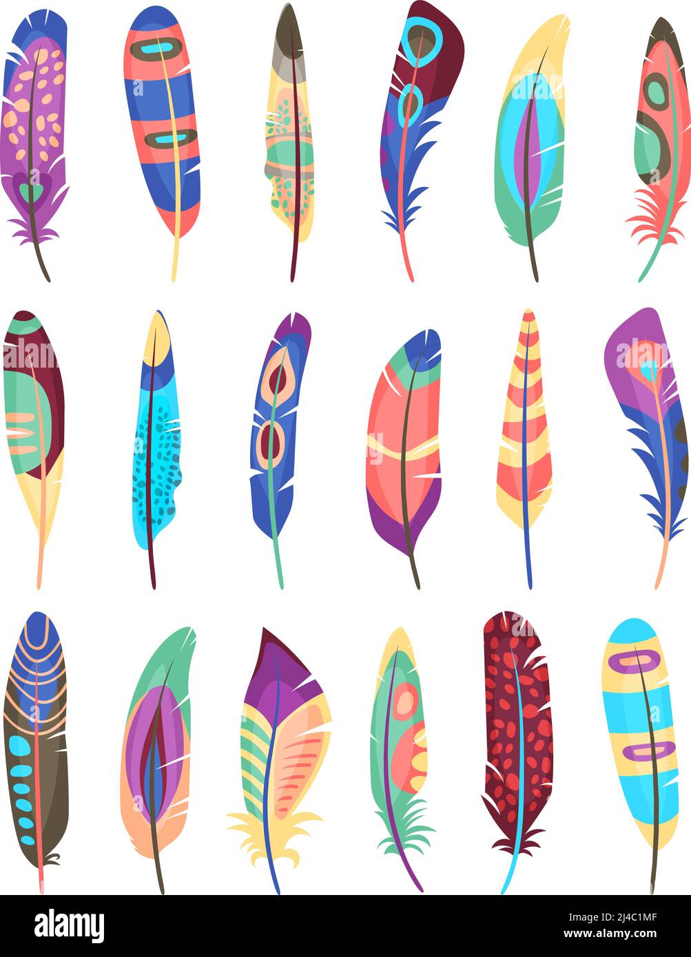 Vibrant wing patterns Stock Vector Images - Alamy