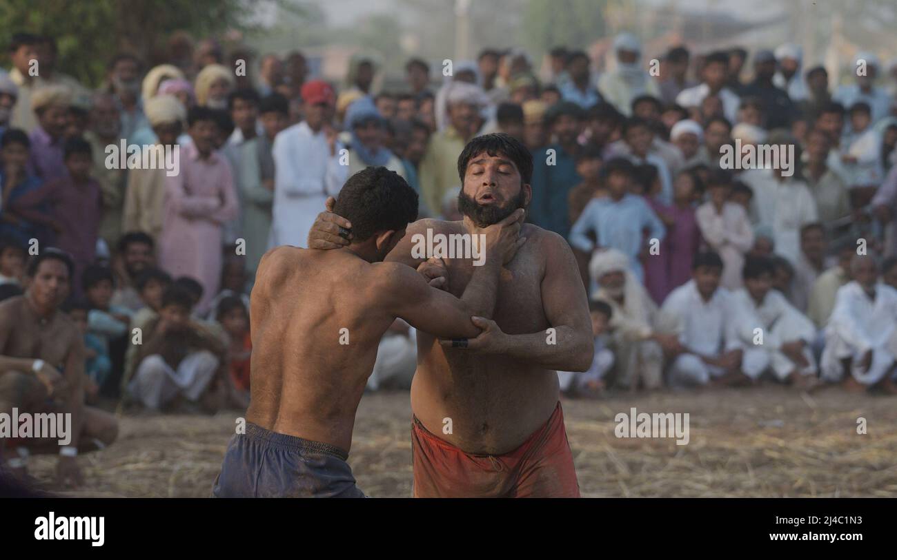 April 8, 2022, Jandraka, Punjab, Pakistan: Pakistani traditional ...