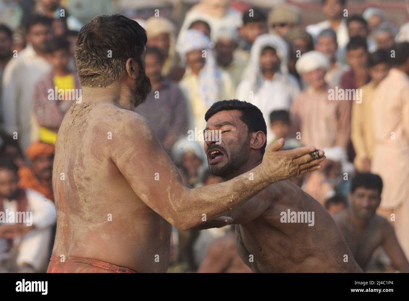April 8, 2022, Jandraka, Punjab, Pakistan: Pakistani traditional ...