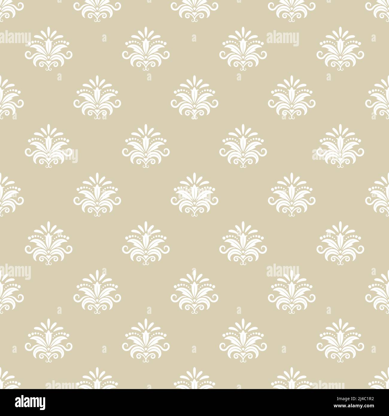 Vintage pattern seamless background. Textile design, decorative retro ...