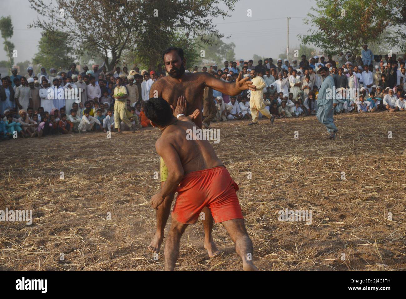 April 8, 2022, Jandraka, Punjab, Pakistan: Pakistani traditional ...