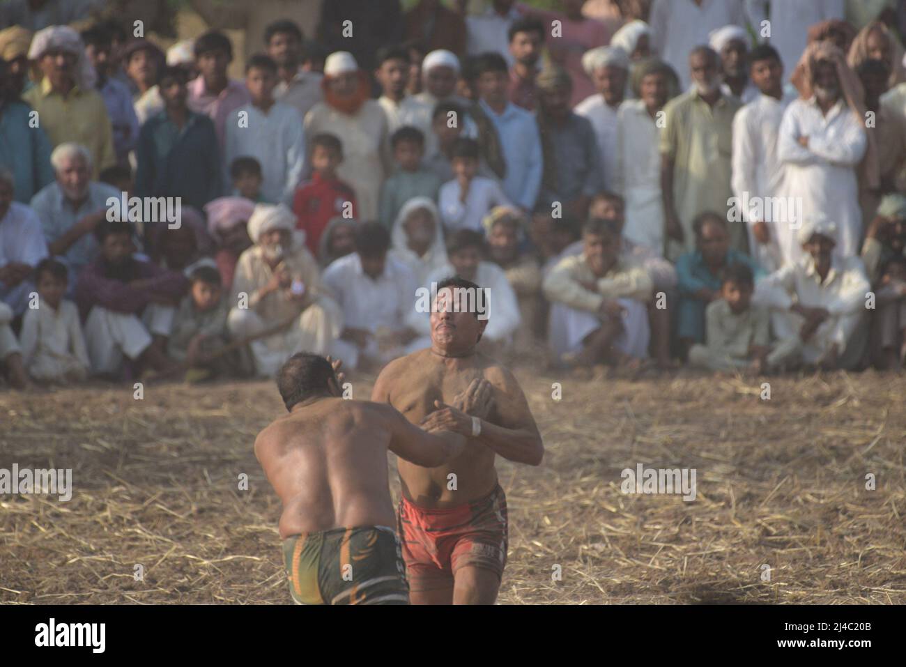 April 8, 2022, Jandraka, Punjab, Pakistan: Pakistani traditional ...