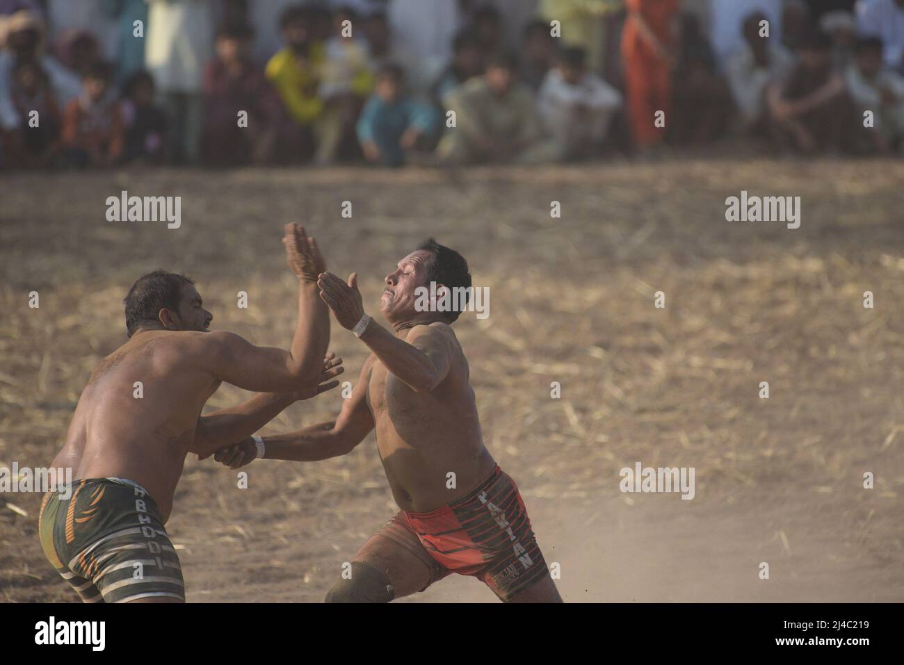 April 8, 2022, Jandraka, Punjab, Pakistan: Pakistani traditional ...