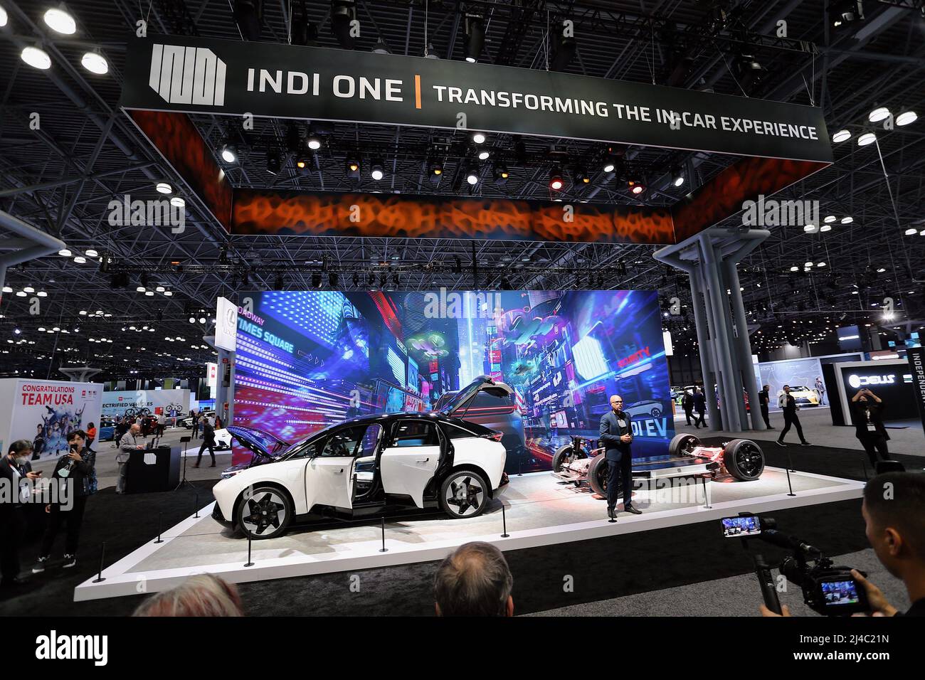 California startup Indi EV electric car with built-in gaming computer ...