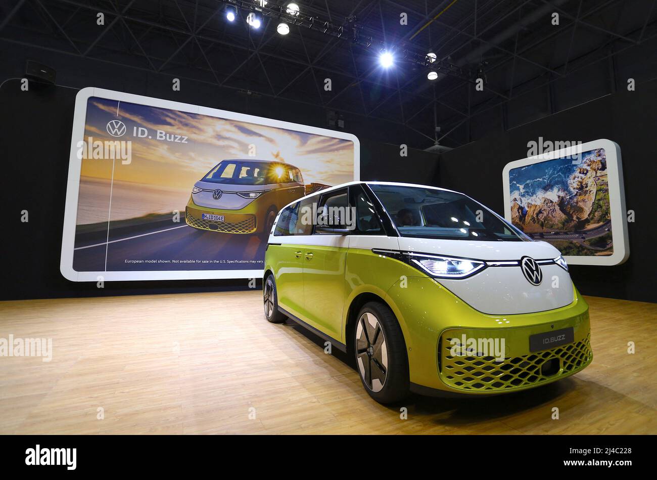 Volkswagen id buzz microbus hi-res stock photography and images - Alamy