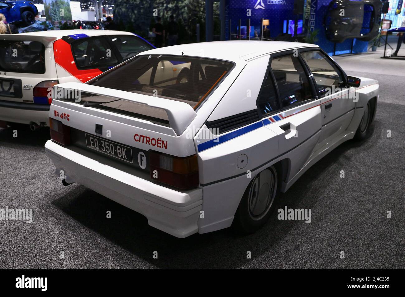 Classic car 1986 Citroen BX 4TC on display at the 2022 New York ...