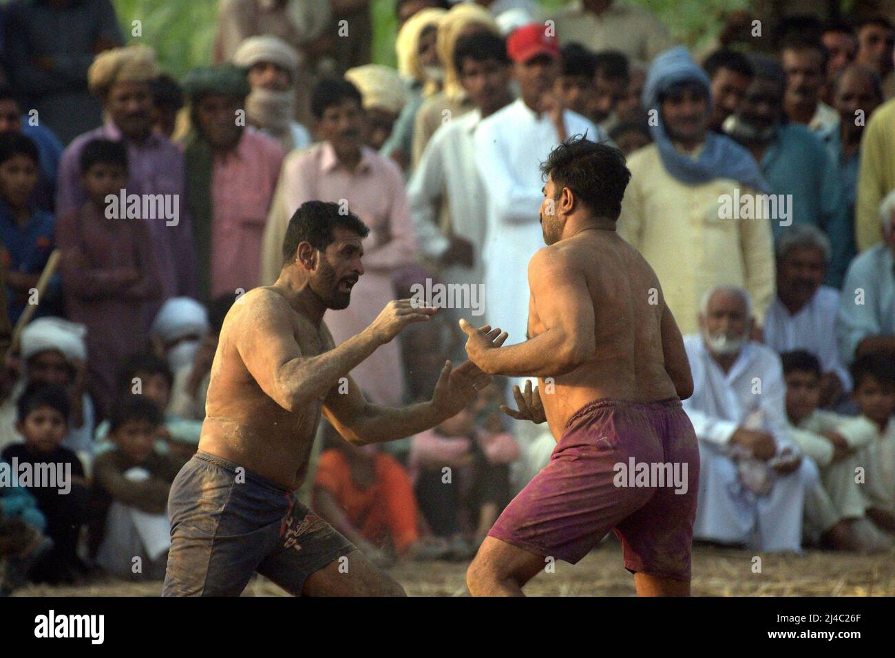 April 8, 2022, Jandraka, Punjab, Pakistan: Pakistani traditional ...
