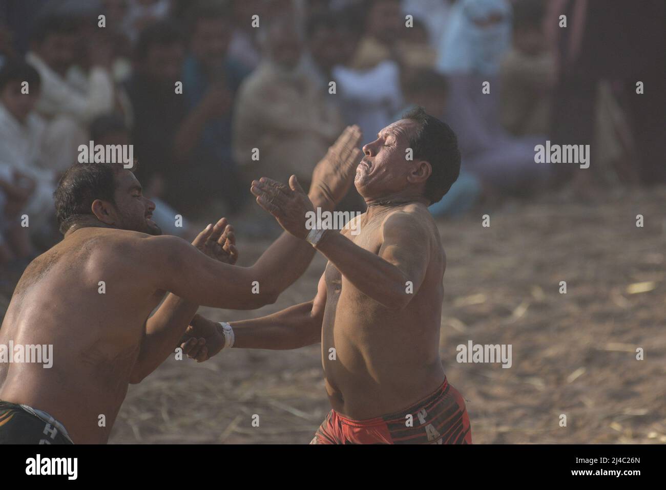 April 8, 2022, Jandraka, Punjab, Pakistan: Pakistani traditional ...