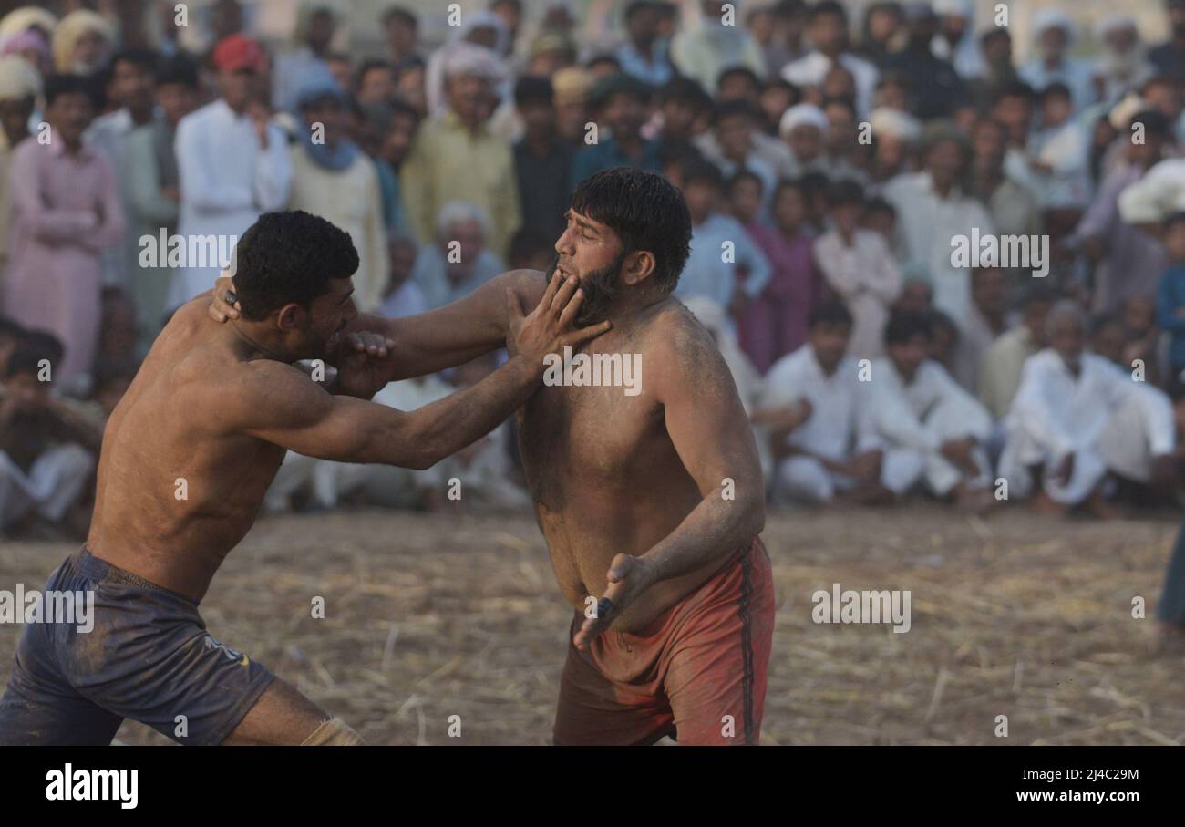 April 8, 2022, Jandraka, Punjab, Pakistan: Pakistani traditional ...