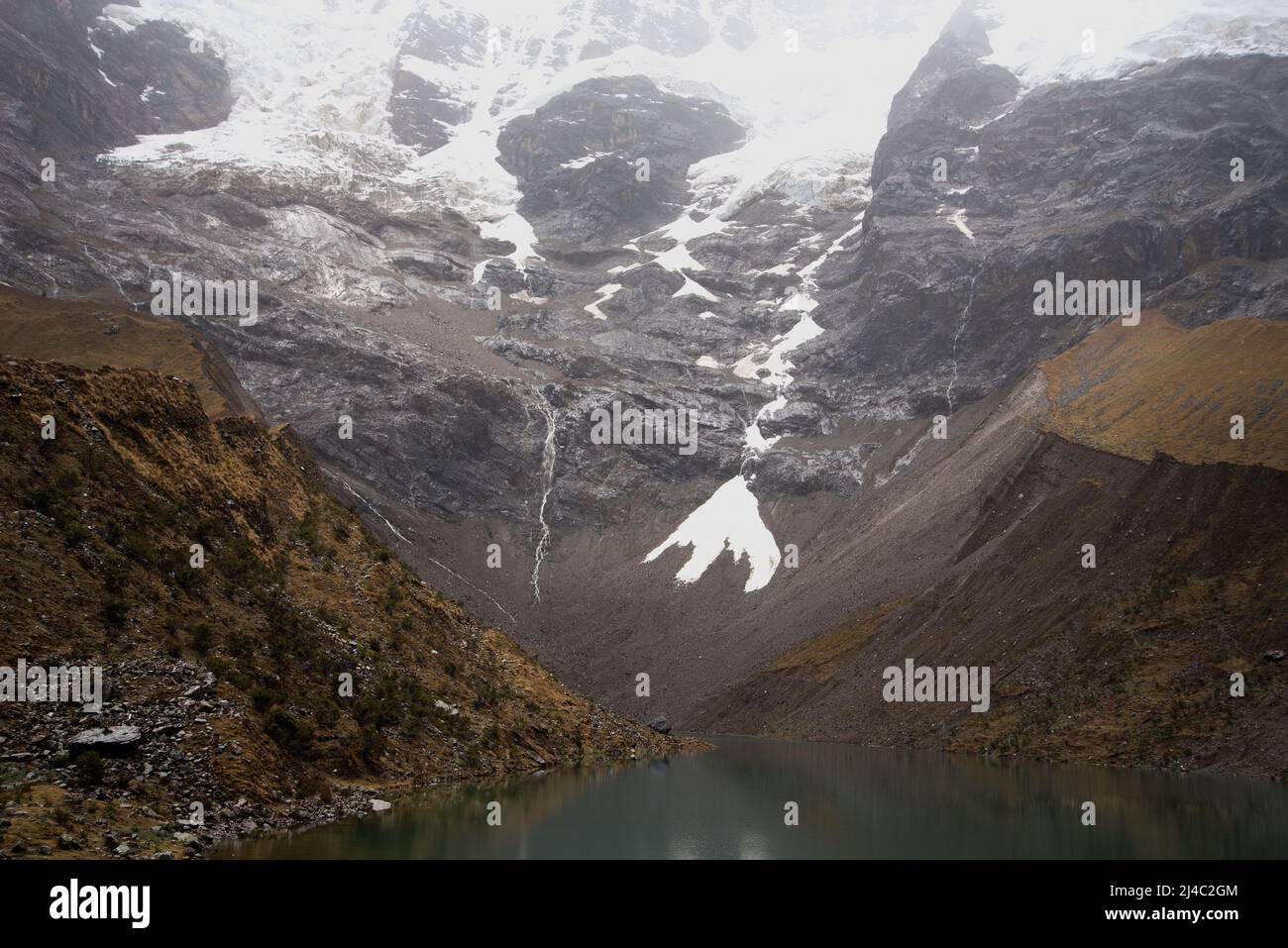 Humantay Lake Cusco Region peru Stock Photo - Alamy