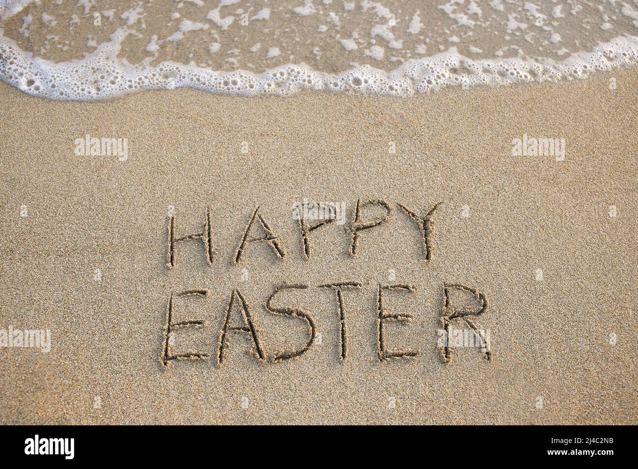 Handwritten happy easter wishes hi-res stock photography and images - Alamy