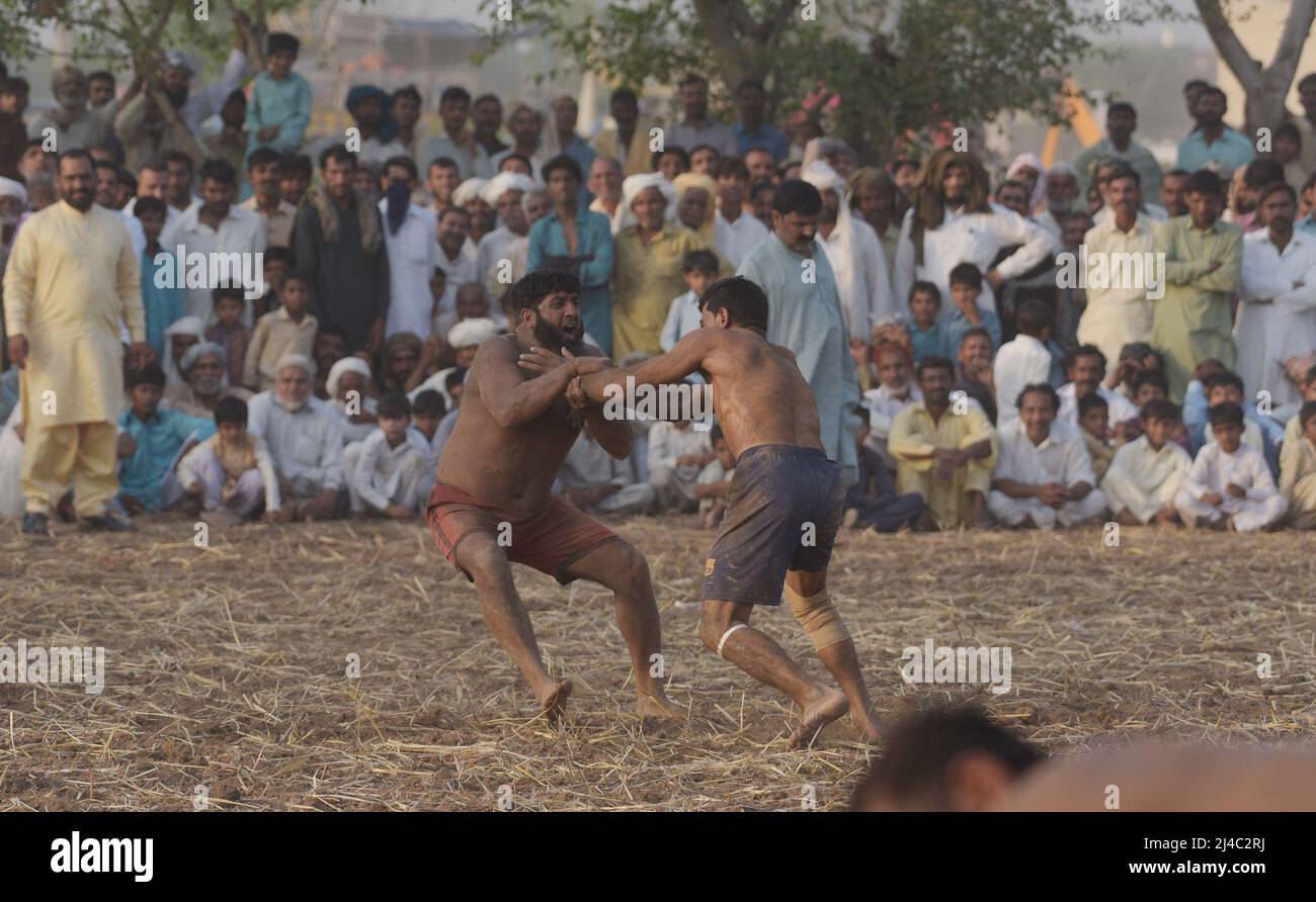 April 8, 2022, Jandraka, Punjab, Pakistan: Pakistani traditional ...
