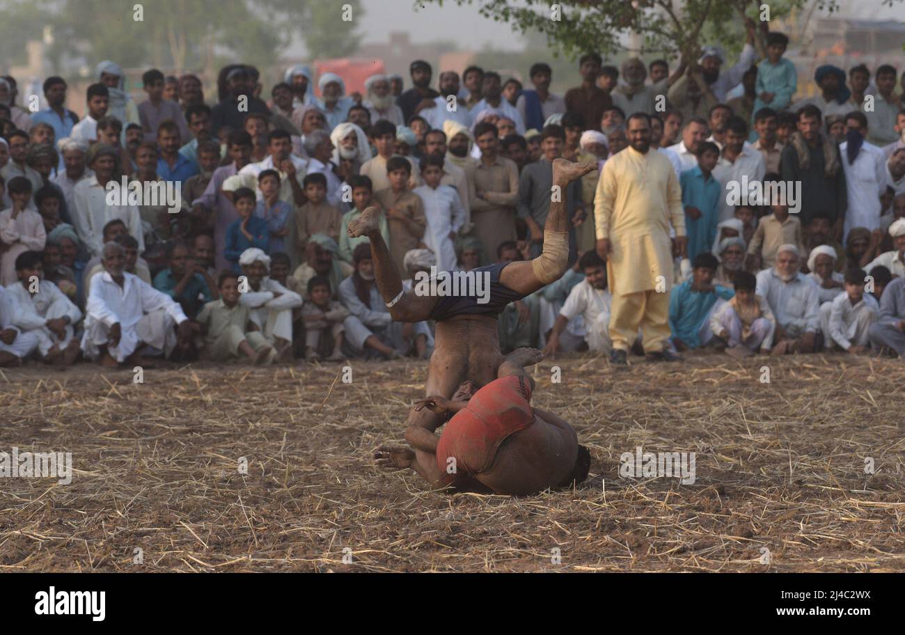 April 8, 2022, Jandraka, Punjab, Pakistan: Pakistani traditional ...