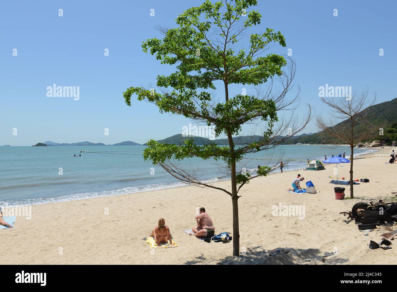 Upper Cheung Sha Beach, Lantau Island, Hong Kong Stock Photo - Alamy