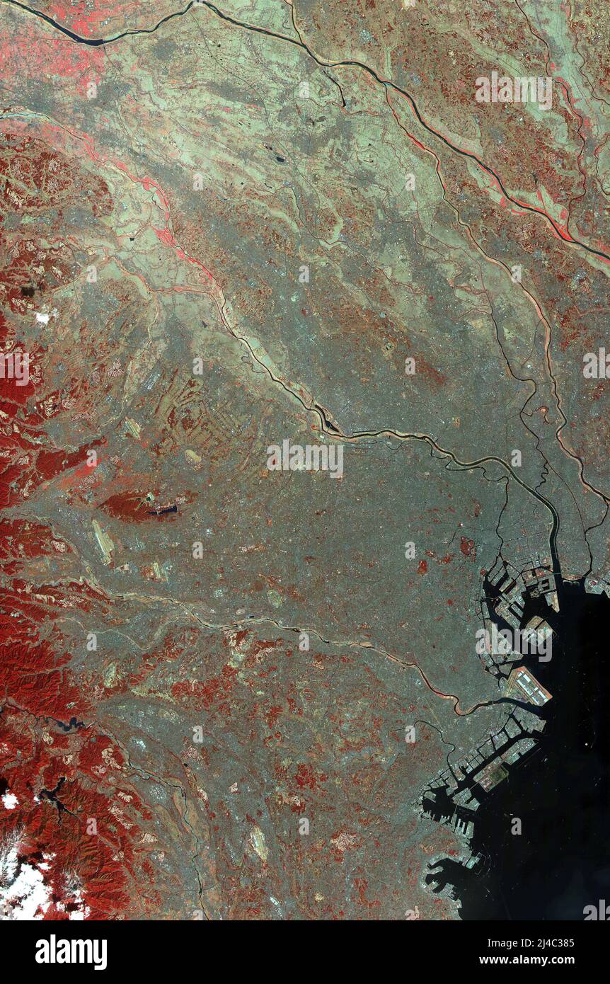 Birds eye view world map hi-res stock photography and images - Alamy