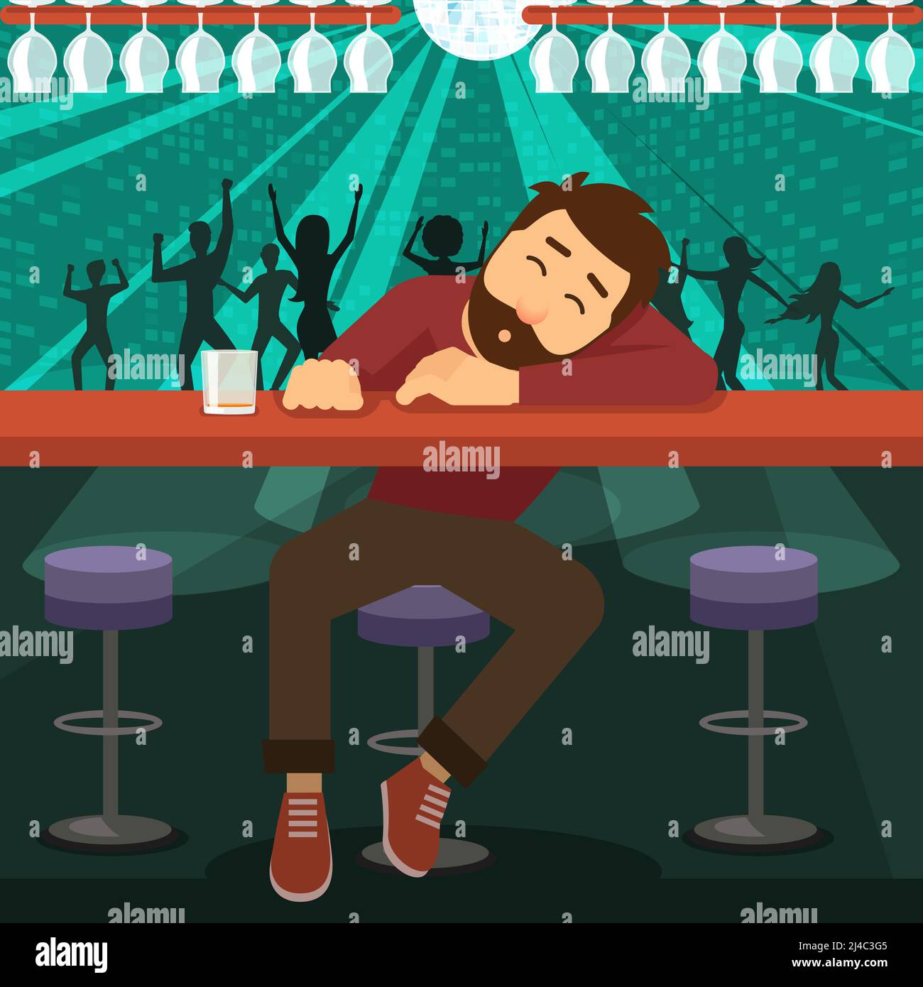 Down asleep Stock Vector Images - Alamy