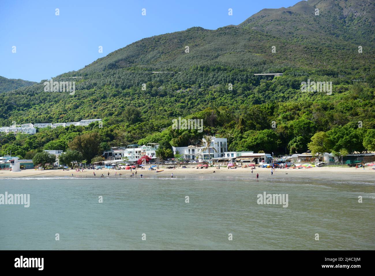 View of the Upper Cheung Sha Beach, Lantau Island, Hong Kong Stock ...
