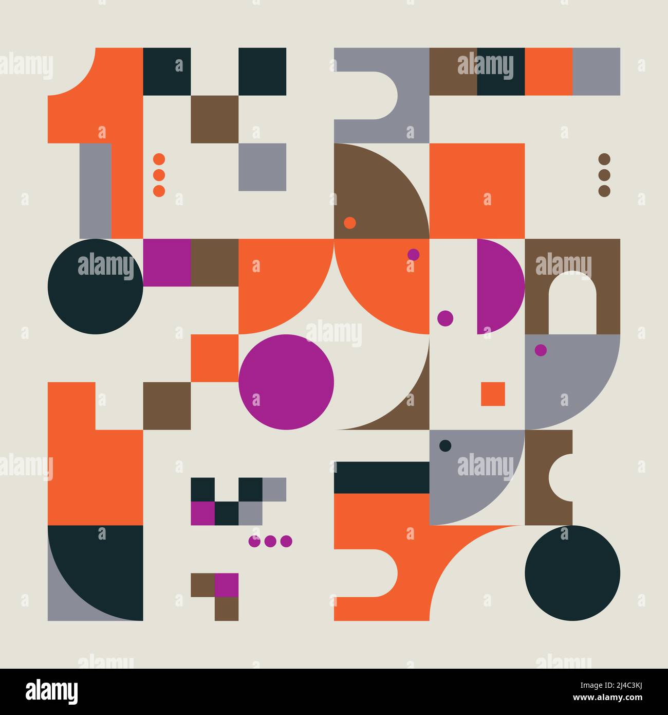 Abstract template graphics collage Stock Vector Images - Alamy