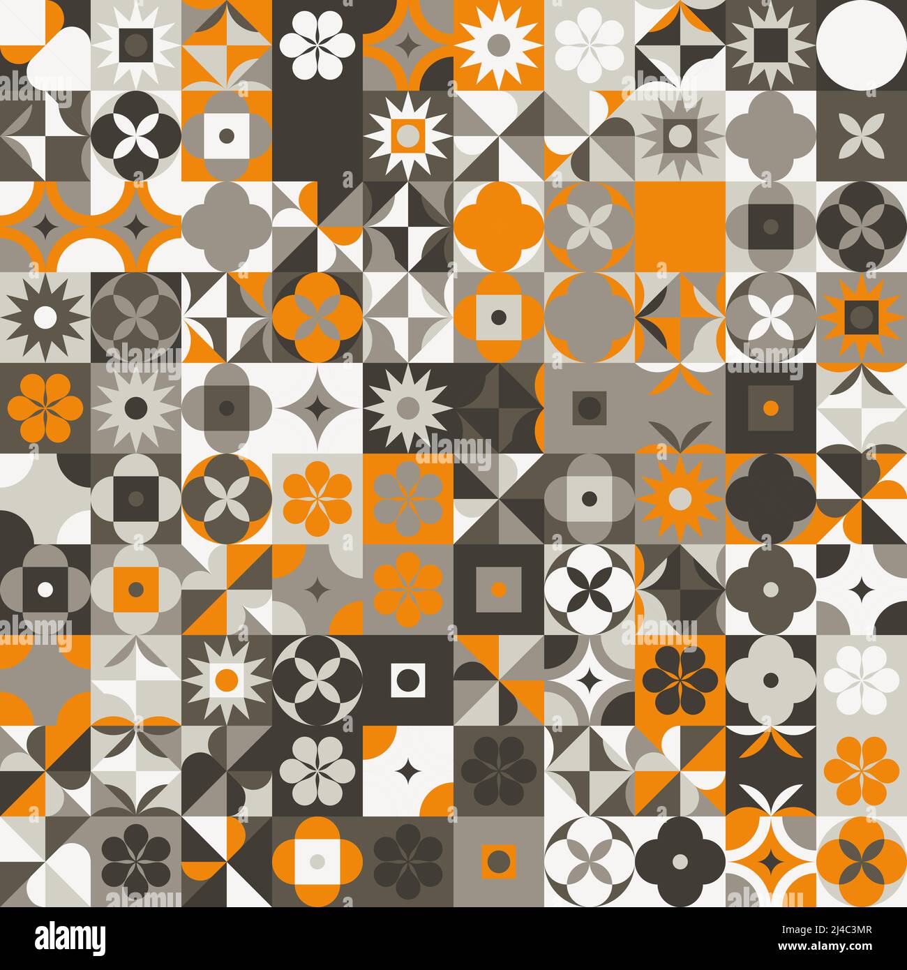 Abstract pattern graphics design inspired by modernism aesthetics arts ...