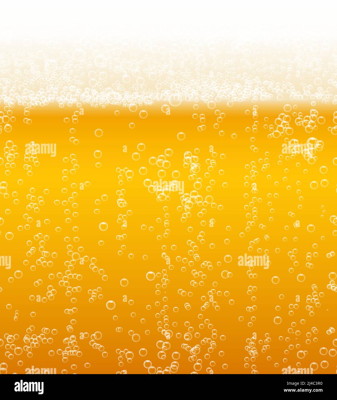 Vector beer foam background horizontally seamless pattern Stock Vector ...