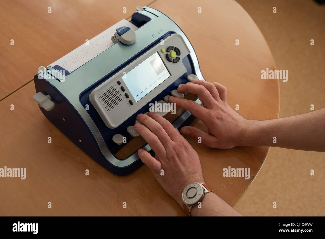 Braille printer hi-res stock photography and images - Alamy