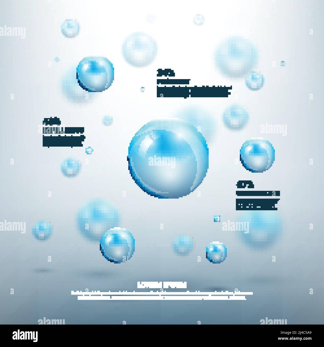 Abstract molecules vector background. Molecular chemistry, atom ... Abstract molecules vector background. Molecular chemistry, atom ...