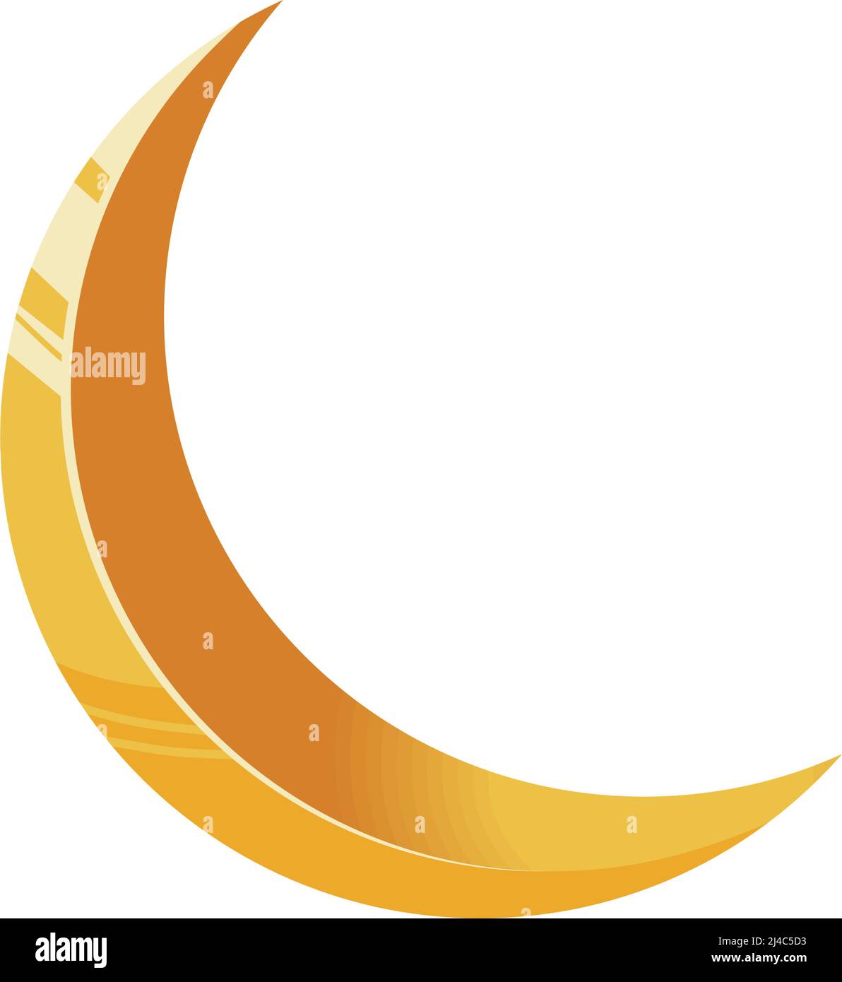 gold half moon Stock Vector Image & Art - Alamy
