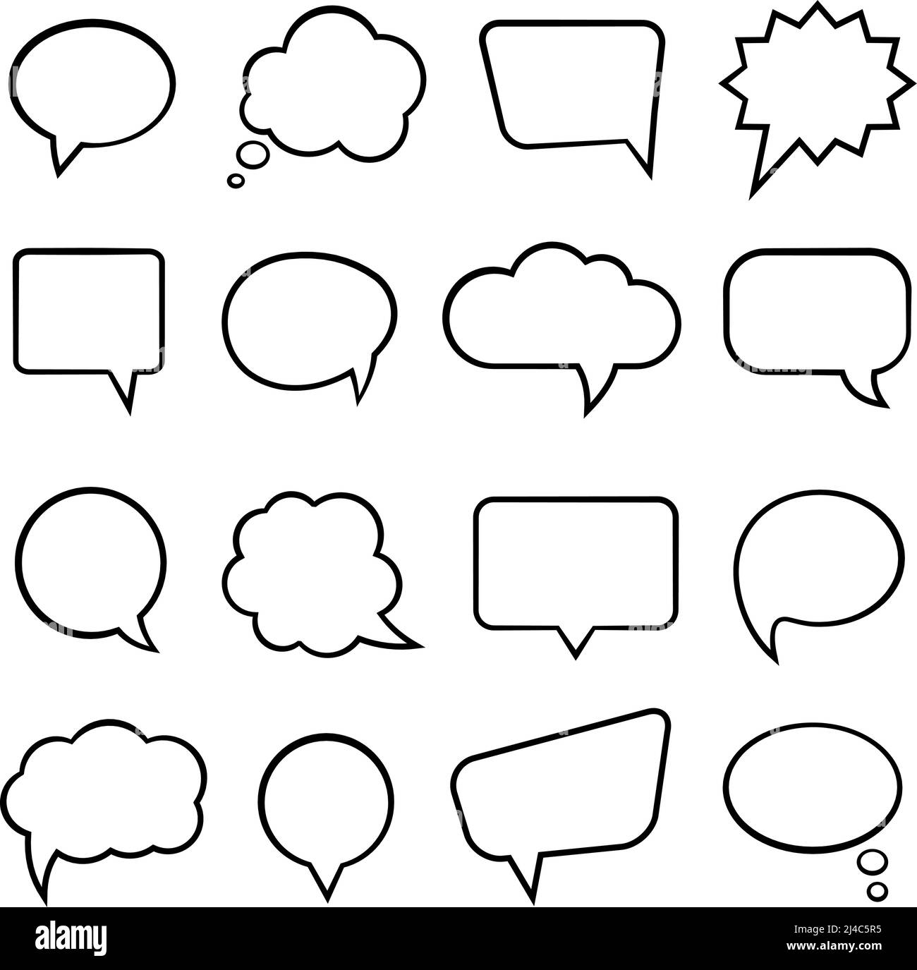 Empty Thought Bubbles