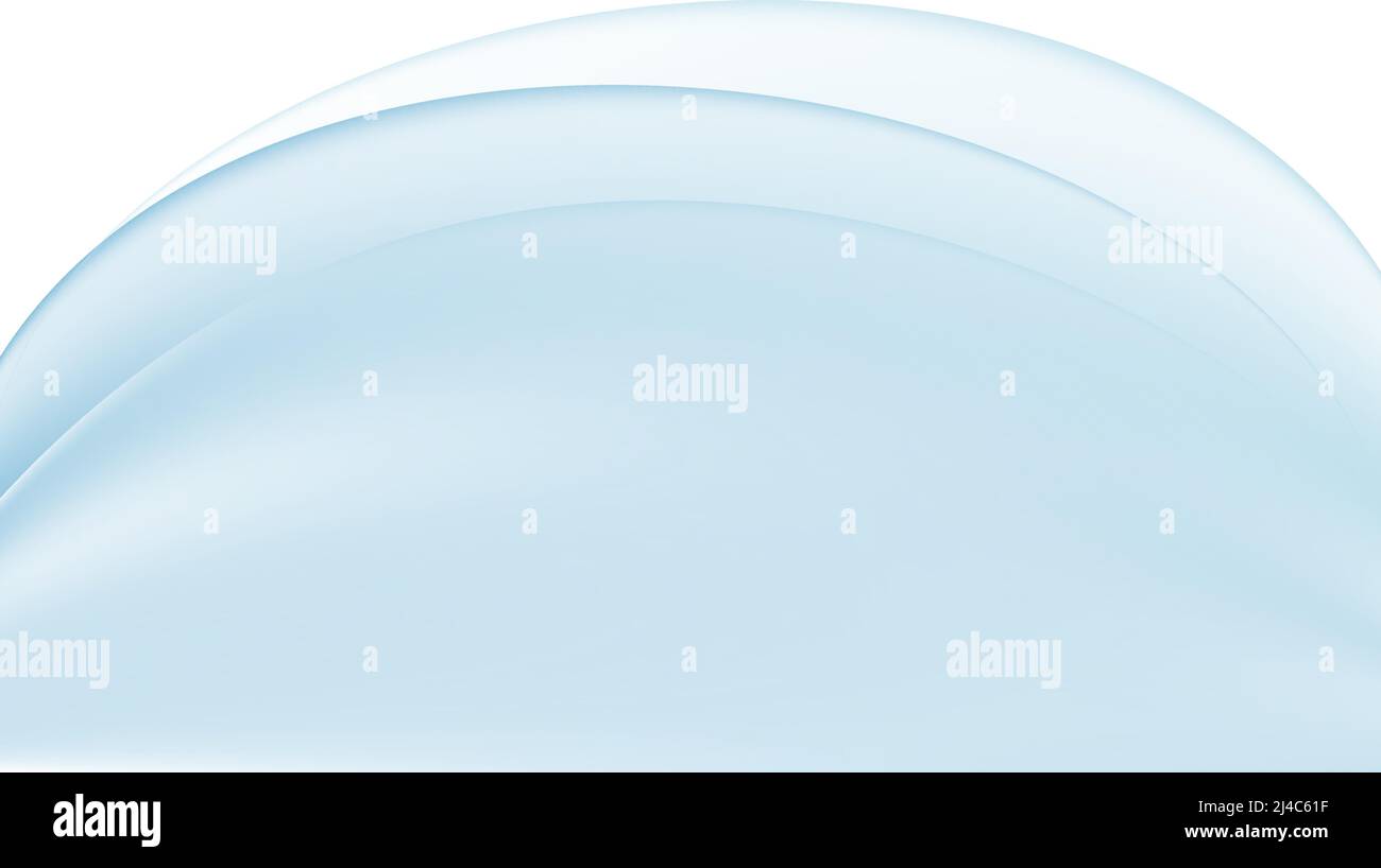 Blue Soft Wave abstract background on white Stock Vector Image & Art ...