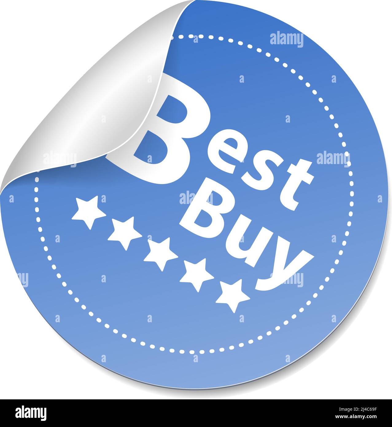 Vector Best buy sticker isolated on white background Stock Vector Image ...