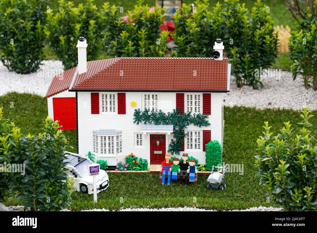 The Molloy family home is immortalised in Lego bricks to celebrate the ...