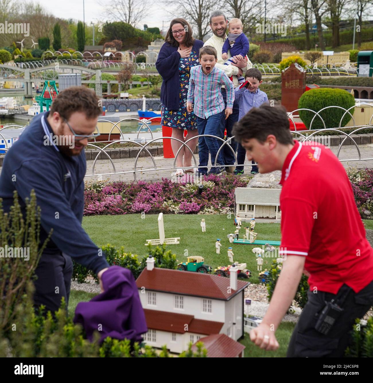 Model makers unveil the Molloy family home which is immortalised in ...