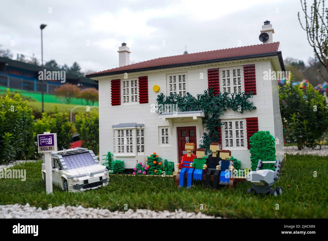 The Molloy family home is immortalised in Lego bricks to celebrate the ...