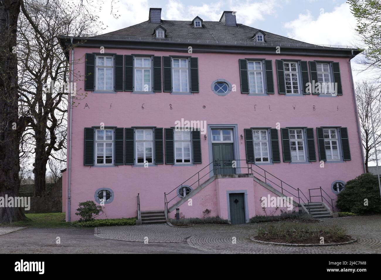 Blick in die Altstadt von Neheim, einem Stadtteil der Stadt Arnsberg im ...