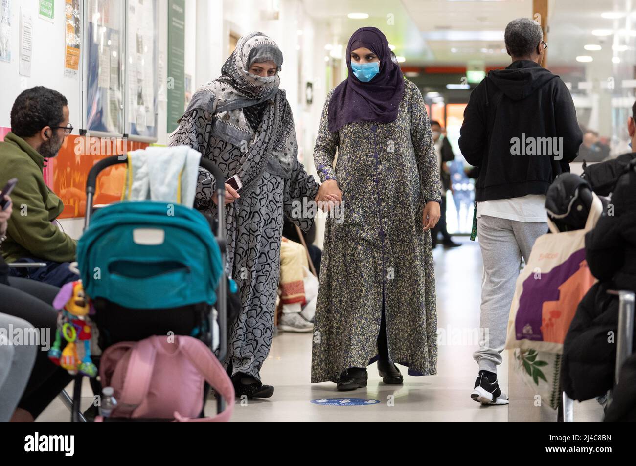 Lalene Malik, 23, with her mother Sumra as they arrive to thank ...