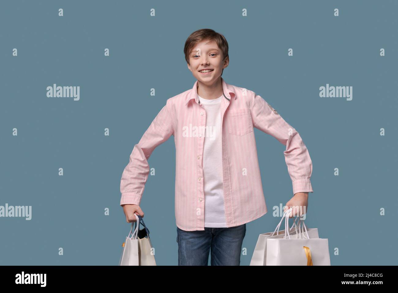 Funny shopper in holiday hi-res stock photography and images - Alamy