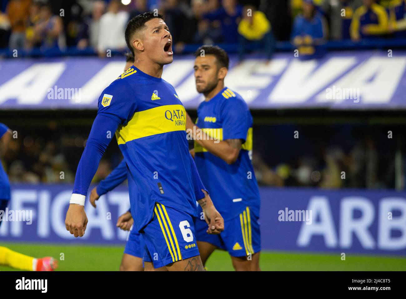BUENOS AIRES, ARGENTINA - APRIL 3: Boca Juniors«s Marcos Rojo ...